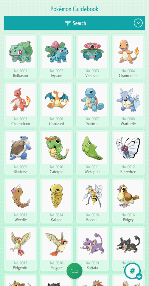 Pokedex National Pokedex Pokemon Black/White Version Official National