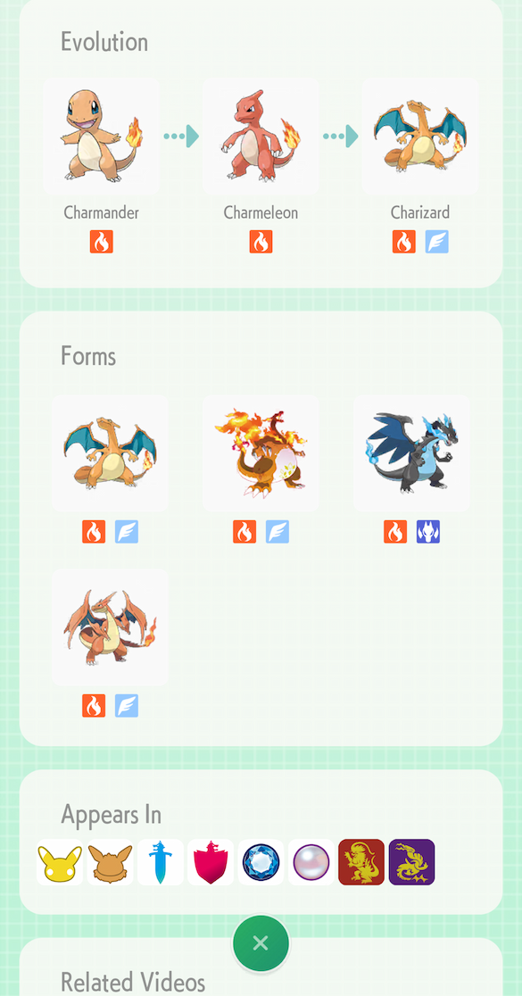 Charmander Evolution Chart