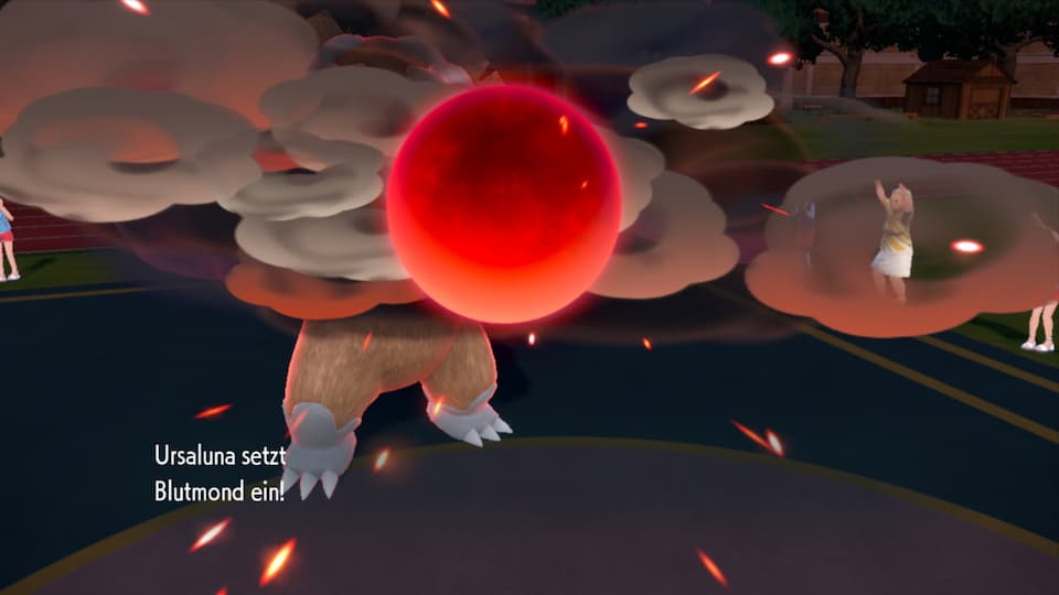 Ursaluna (Blutmond) – Pokémon Karmesin und Pokémon Purpur