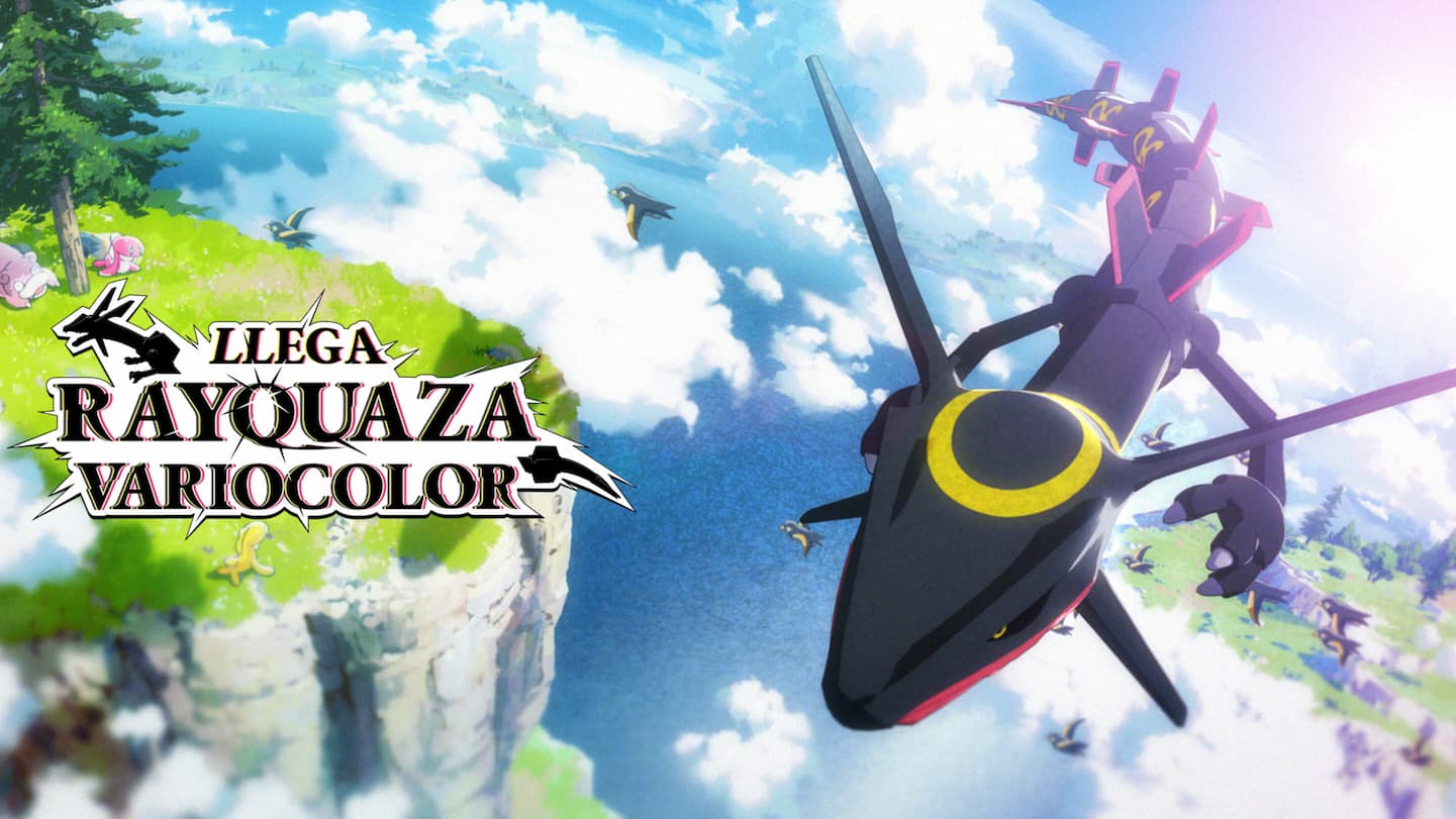 Pokémon Scarlet y Pokémon Violet | Llega Rayquaza variocolor